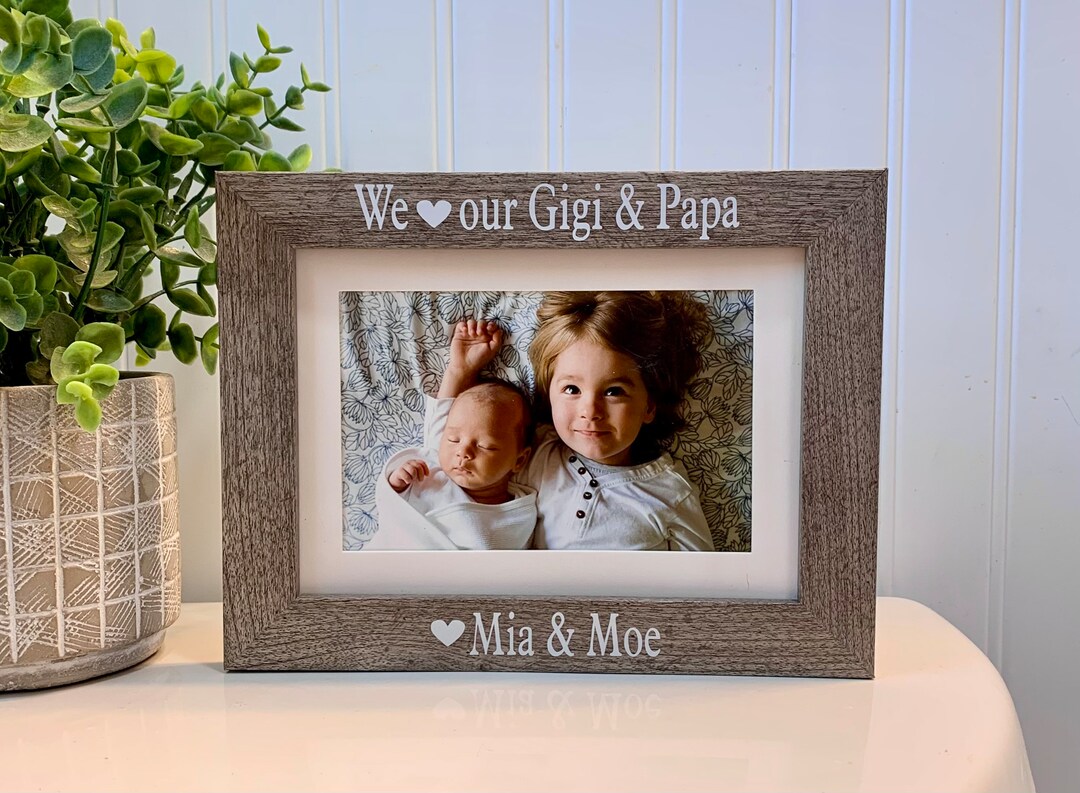 I/WE LOVE GIGI (select Any Grandparent(s) Name(s)), Gigi Gift, Gigi ...