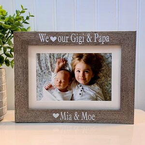 I/WE LOVE GIGI (select Any Grandparent(s) Name(s)), Gigi Gift, Gigi ...