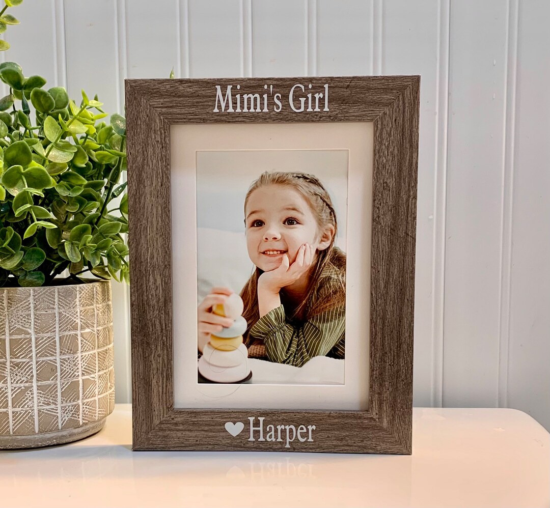 MIMI'S GIRL select Any Grandparent Name, Mimi Gift, Mimi Frame, Mimi ...