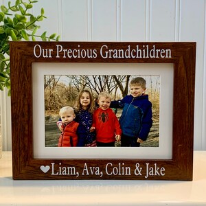OUR/MY GRANDSON(S) Gift, Grandsons Frame, Grandsons Picture Frame ...