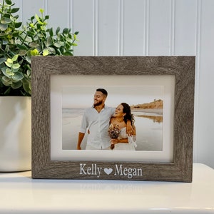 COUPLE GIFT, Couple Frame, Personalized Couple Picture Frame, Couple ...