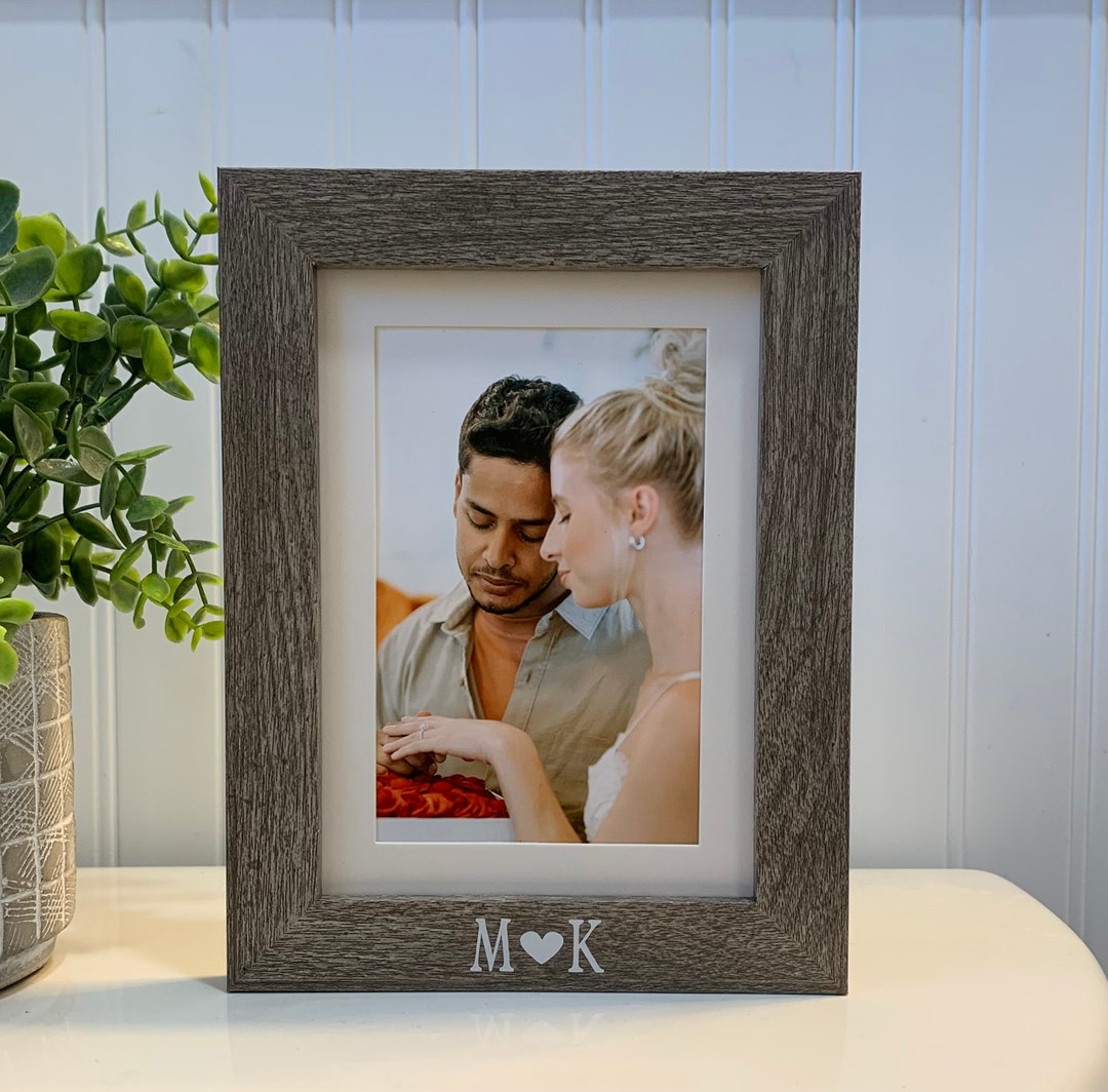 WEDDING GIFT, Wedding Frame, Personalized Wedding Picture Frame, Wedding Photo Frame, for Bride ...