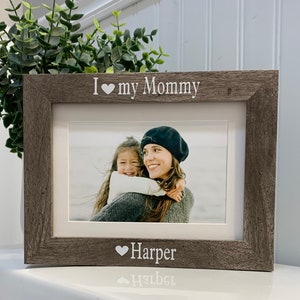 I/WE LOVE NANA Gift (select Any Grandmother Name), Nana Frame, Nana ...