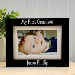 OUR/MY GRANDSON(S) Gift, Grandson Frame, Grandson Picture Frame ...