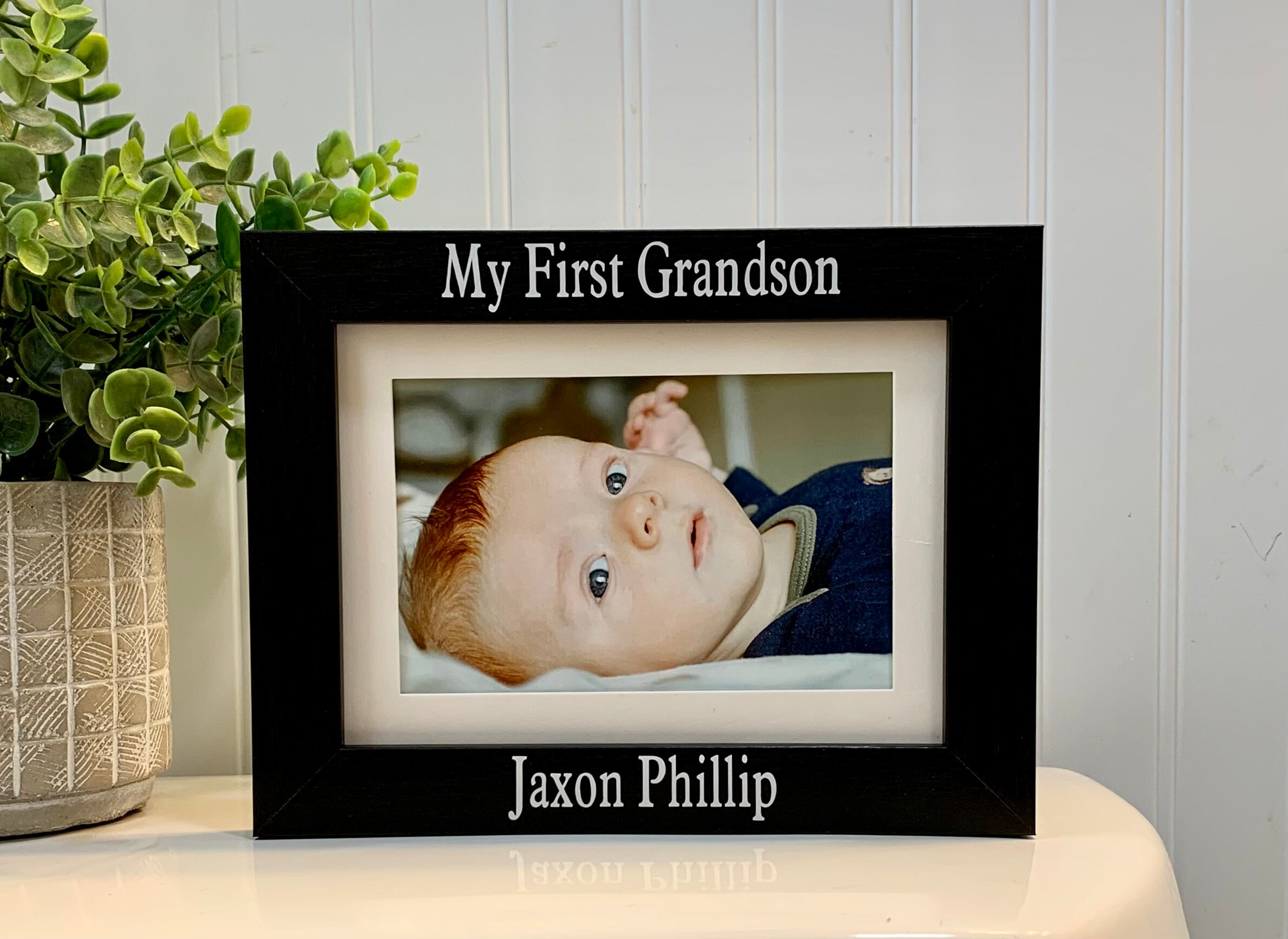 OUR/MY GRANDSON(S) Gift, Grandson Frame, Grandson Picture Frame ...