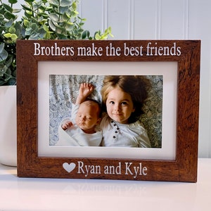 BROTHERS Gift, Brothers Frame, Brothers Picture Frame, Brothers Photo ...