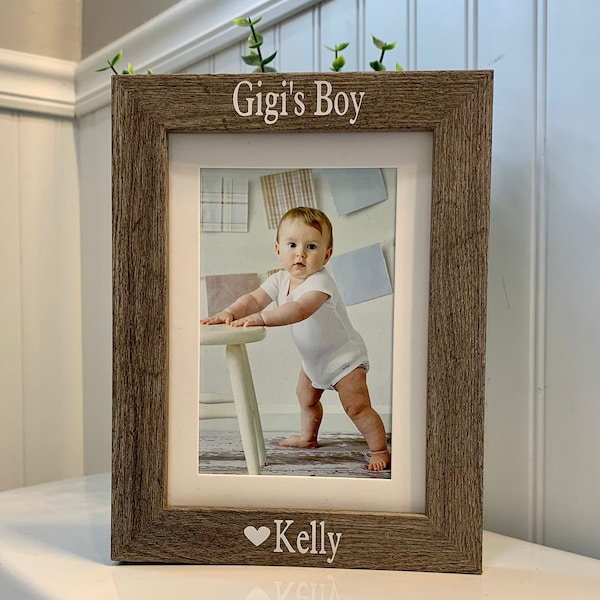 Boy Picture Frame - Etsy