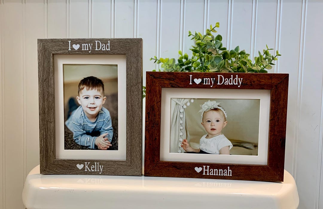 Dad/daddy Gift, Dad/daddy Frame, Dad/daddy Picture Frame, Dad/daddy ...