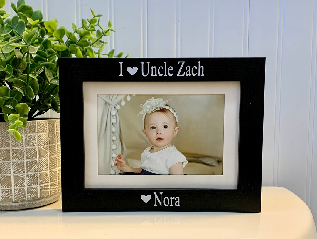 I LOVE UNCLE, Uncle Gift, Uncle Frame, Uncle Picture Frame, Uncle Photo ...