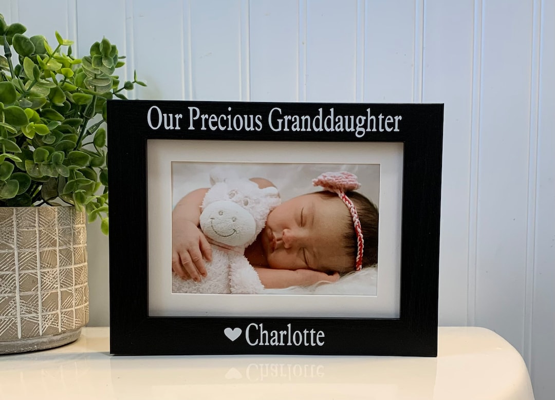 OUR/MY GRANDDAUGHTER(S) Gift, Granddaughter Frame, Granddaughter ...