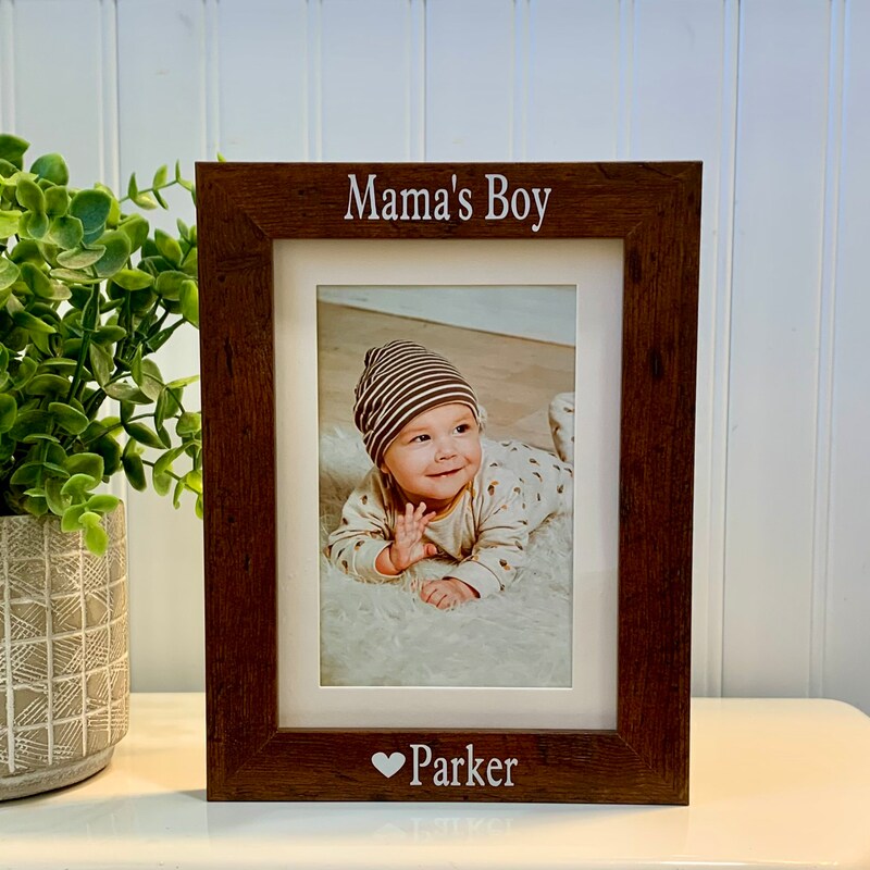 Boy Picture Frame - Etsy