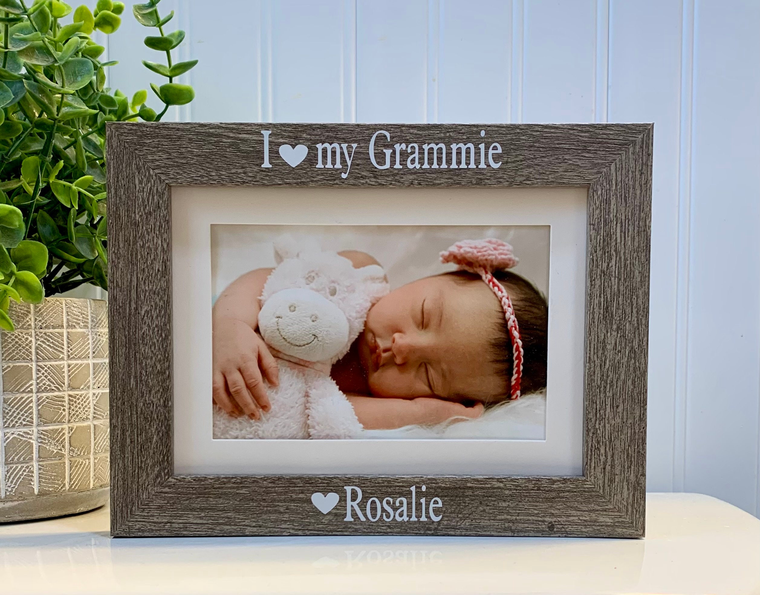 I/WE LOVE GLAMMA (select Any Grandparent Name), Glamma Gift, Glamma ...