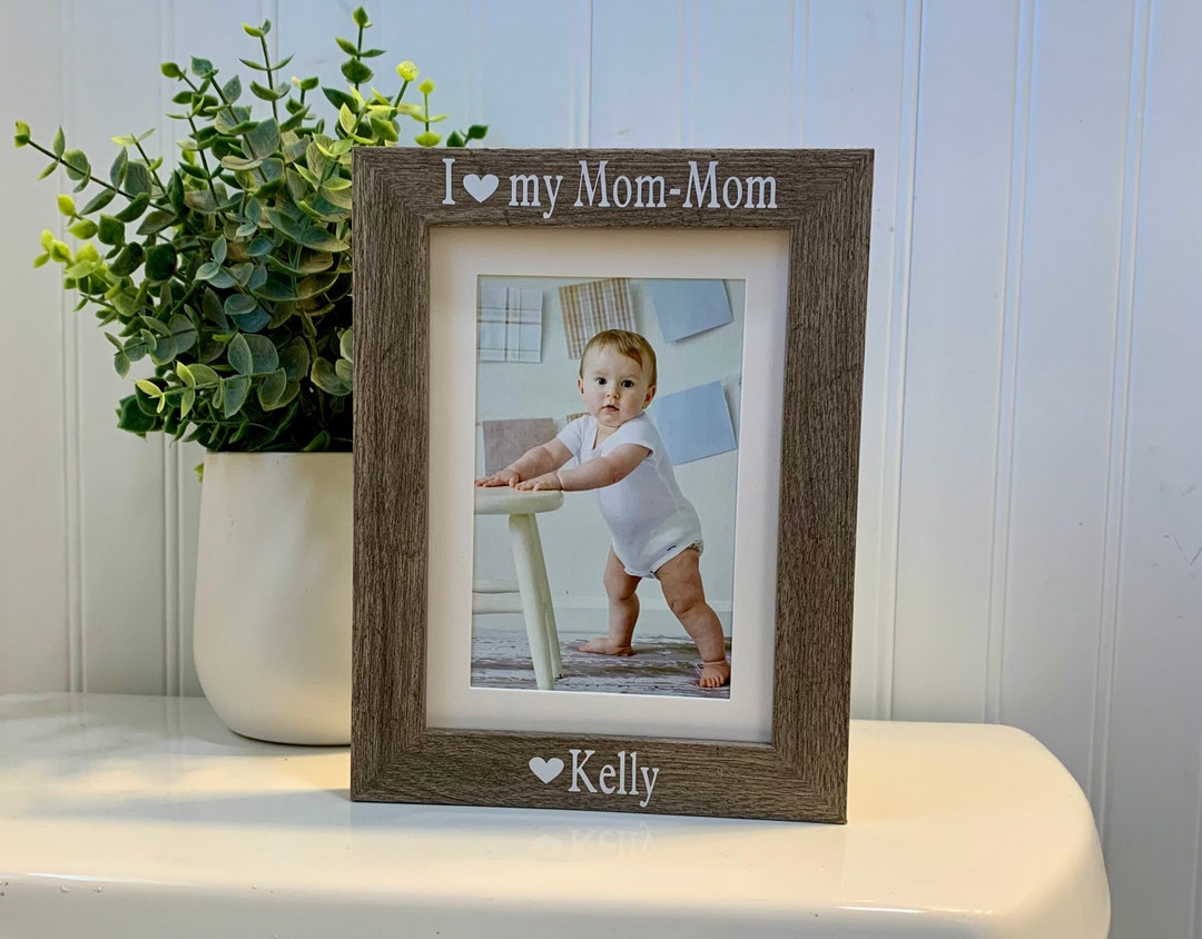 MOM-MOM Gift (select Any Grandparent Name), Mom- Mom Frame, Mom-mom ...
