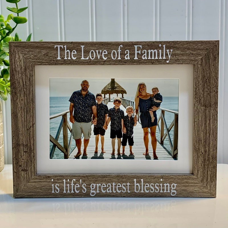 Family Picture Frame - Etsy