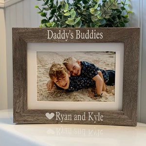DADDY'S SIDEKICK Gift, Daddy Frame, Daddy Picture Frame, Daddy Photo ...