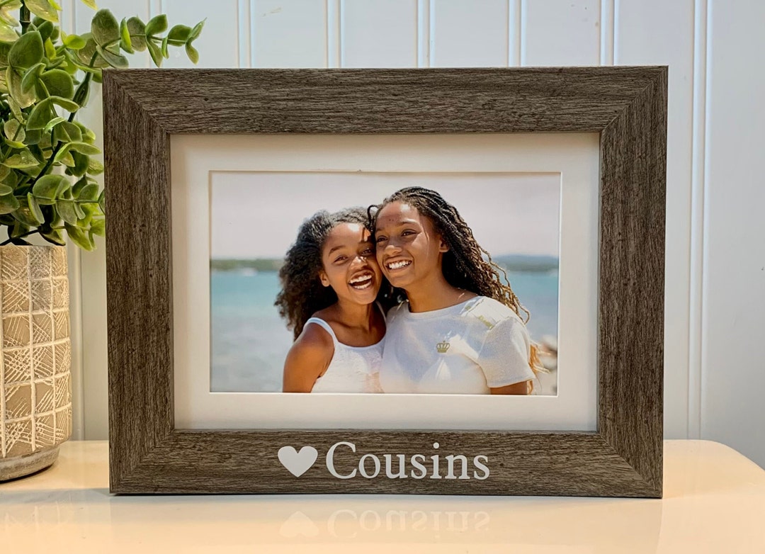 COUSINS Gift, Cousins Frame, Cousins Picture Frame, Cousins Photo Frame ...