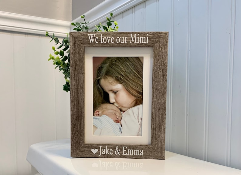 I Love Mimi Gift (SELECT ANY GRANDPARENT Name), Mimi Frame, Mimi ...