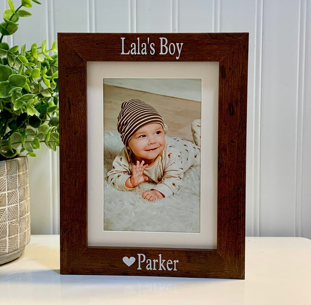 LALA'S BOY (select Any Grandparent Name), Lala Frame, Custom Lala ...