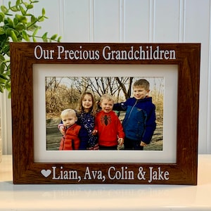 OUR/MY GRANDCHILDREN, Personalized Grandchildren Gift, Grandchildren ...