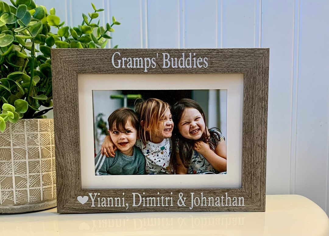 GRAMPS' BUDDIES select Any Grandparent Name, Gramps Gift, Gramps Frame ...