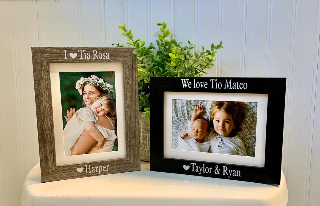 TIO, TIA, UNCLE or Aunt, Uncle Gift, Uncle Frame, Uncle Picture Frame ...