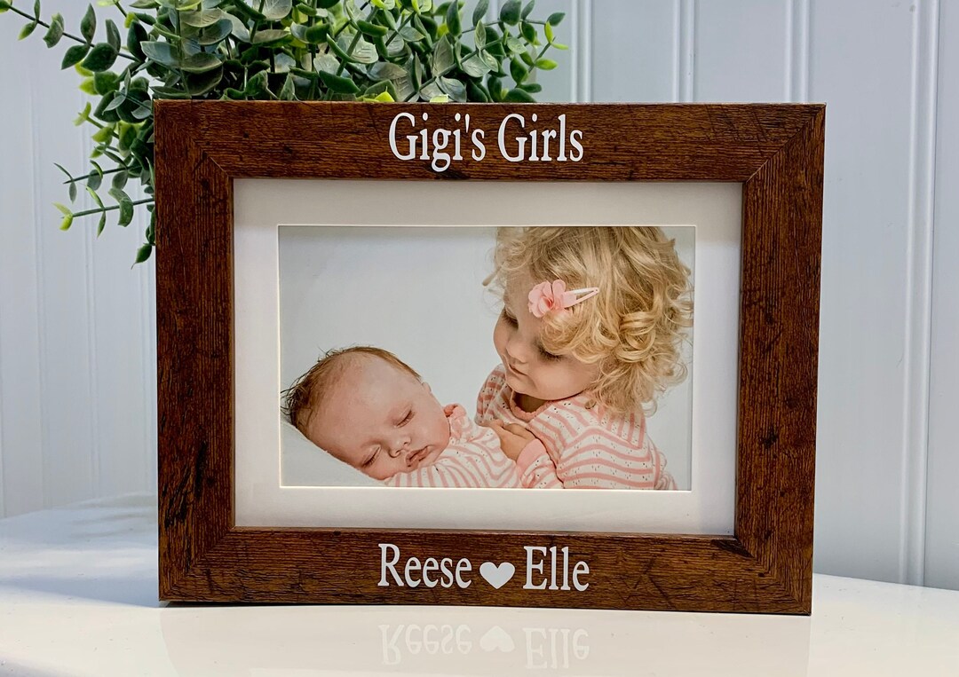 GIGI'S GIRLS Gift (select Any Grandparent Name), Personalized Gigi ...