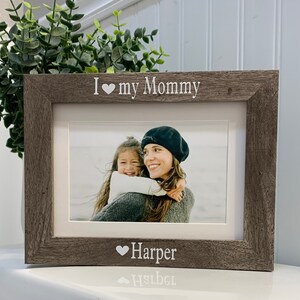 I LOVE NONNA Gift (select Any Grandparent Name), Nonna Frame ...