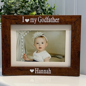 GODFATHER GIFT, Godfather Frame, Godfather Photo Frame, Godfather ...