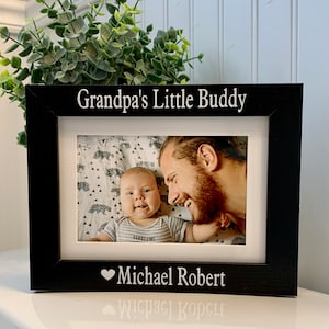 DADDY'S SIDEKICK Gift, Daddy Frame, Daddy Picture Frame, Daddy Photo ...