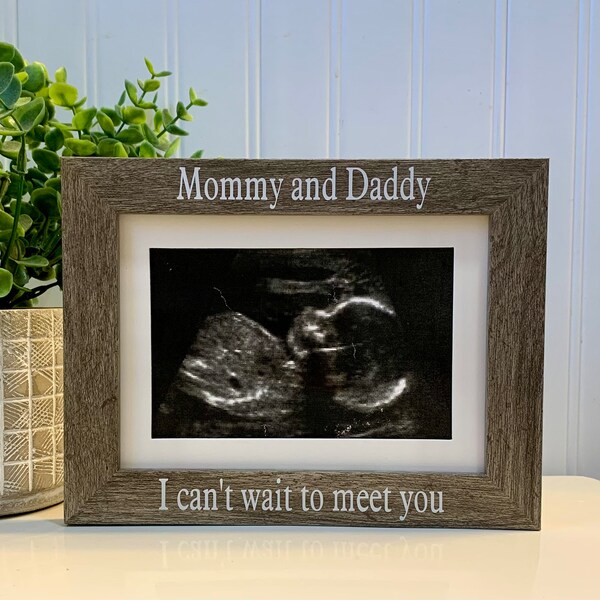 Baby Reveal Picture Frame - Etsy