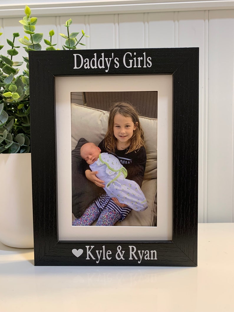 PAPPY'S GIRL(S) (select Any Grandparent Name), Pappy Gift, Pappy Frame ...