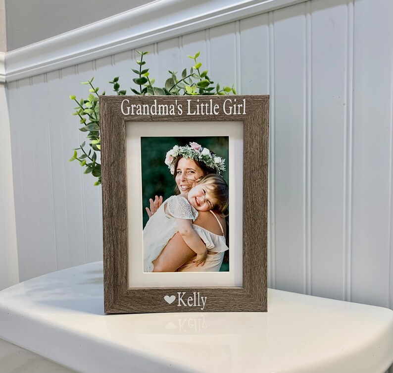 PAPPY'S GIRL(S) (select Any Grandparent Name), Pappy Gift, Pappy Frame ...