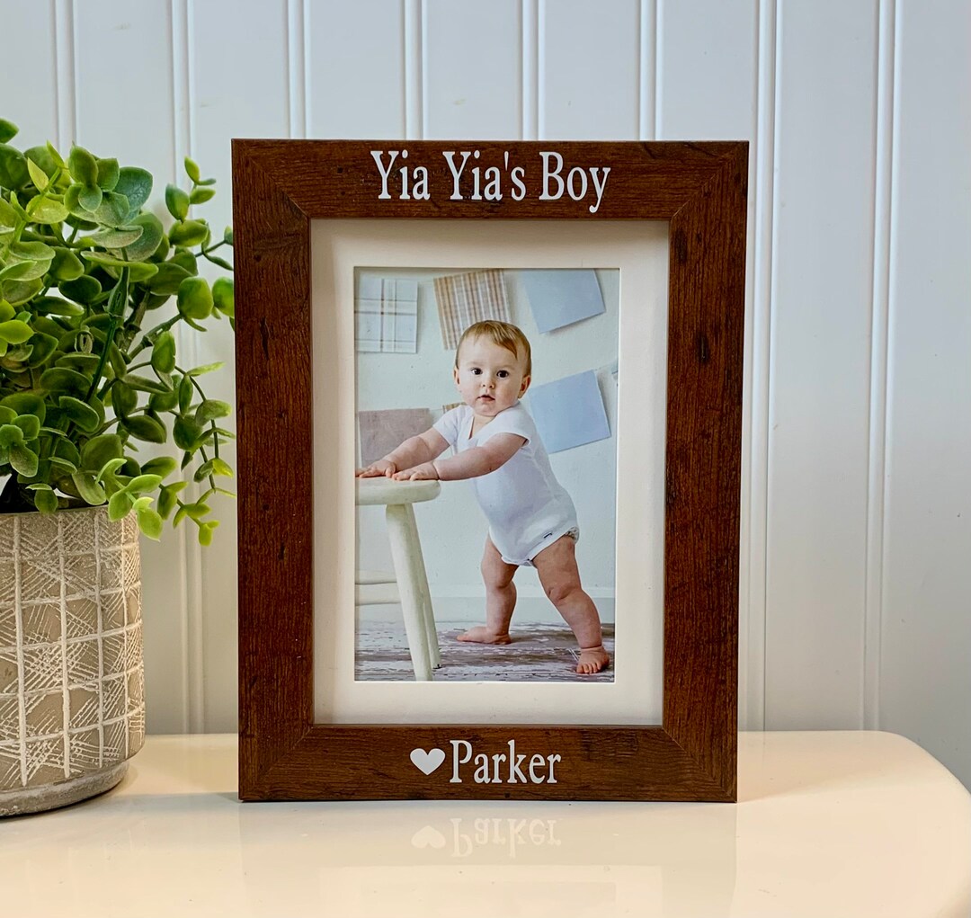 YIA YIA'S BOY(S) (select Any Grandparent Name), Yia Yia Gift, Yia Yia ...