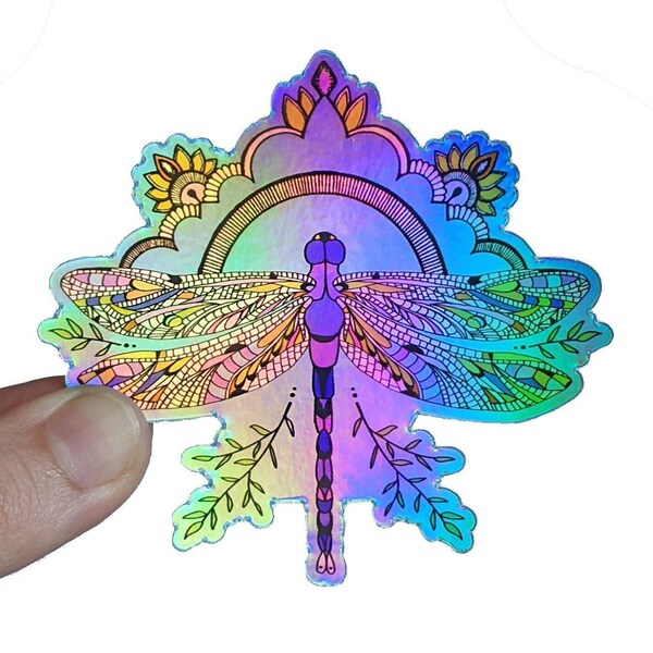 Dragonfly Sticker - Etsy