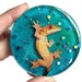 Crested Gecko Magnet Lizard Magnet Reptile Magnet Resin - Etsy