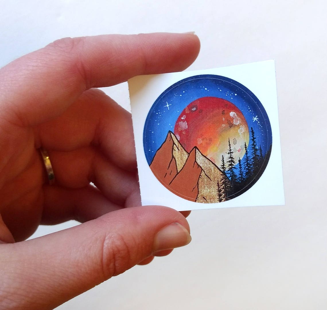 10 Vinyl Galaxy Space Stickers With Free Shipping | Etsy