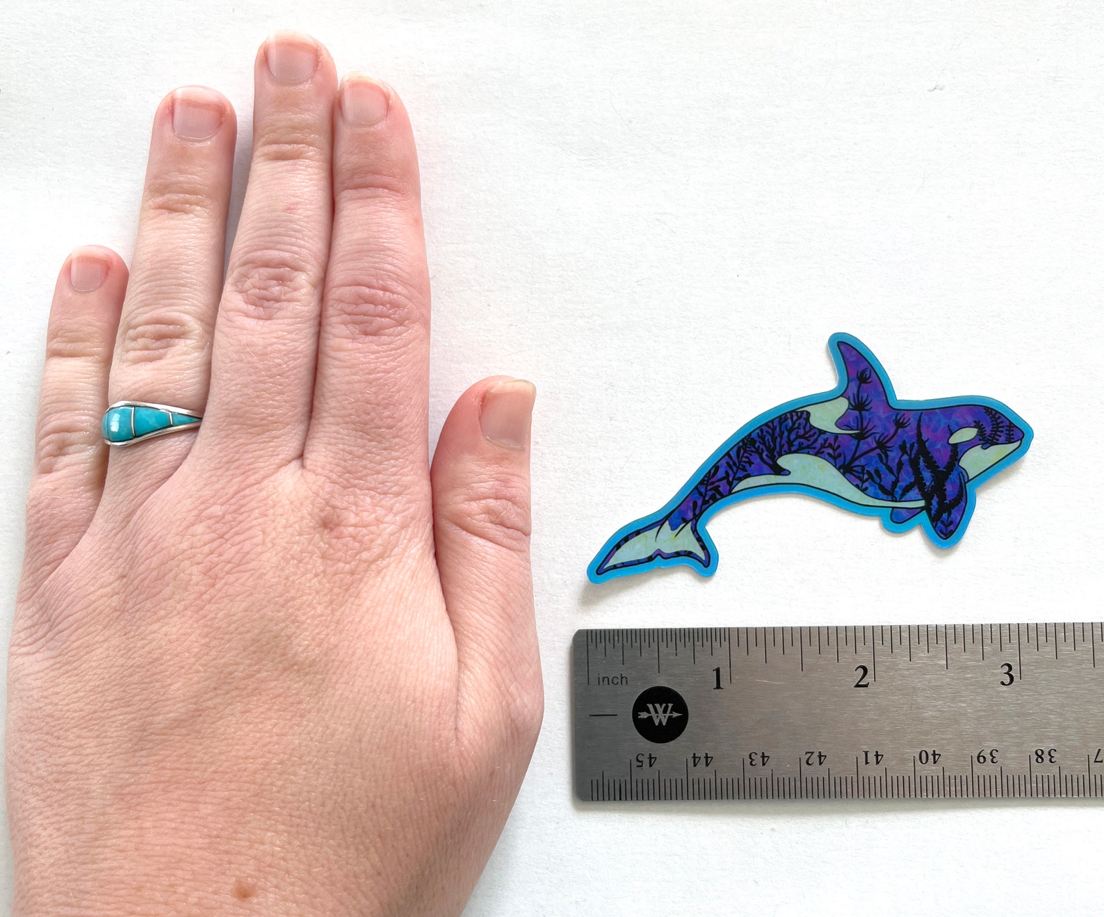 Orca Sticker Killer Whale Sticker Vinyl Animal Holographic | Etsy