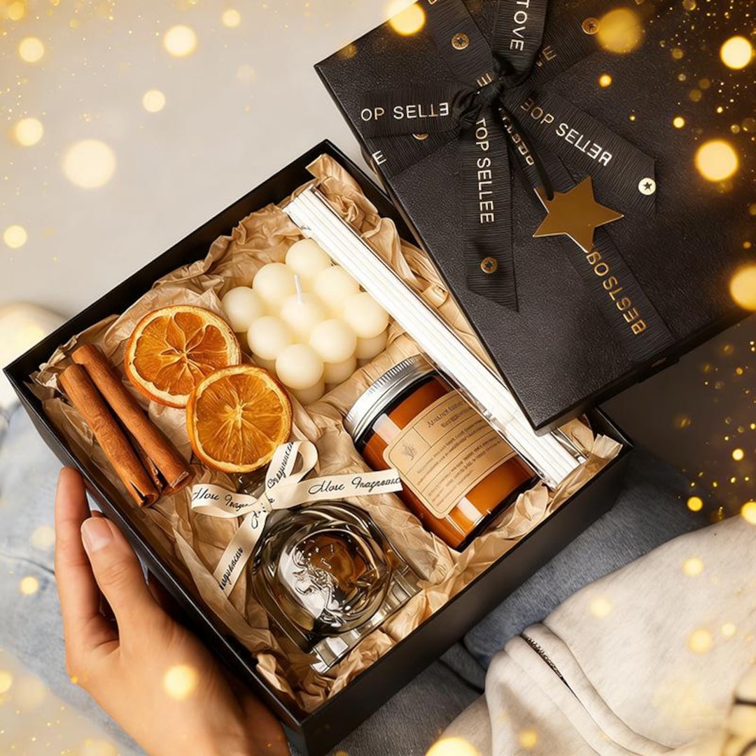 Self Care/aromatherapy Gift Box With Personalized Message, Relaxation ...