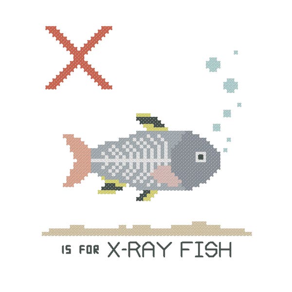 Fish Cross Stitch Pattern - Etsy