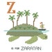 Zaratan, Modern Cross Stitch PATTERN, Cryptid Abcs, Cryptozoology - Etsy
