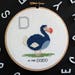 Dodo, Modern Cross Stitch PATTERN, Alphabet Animalia - Etsy
