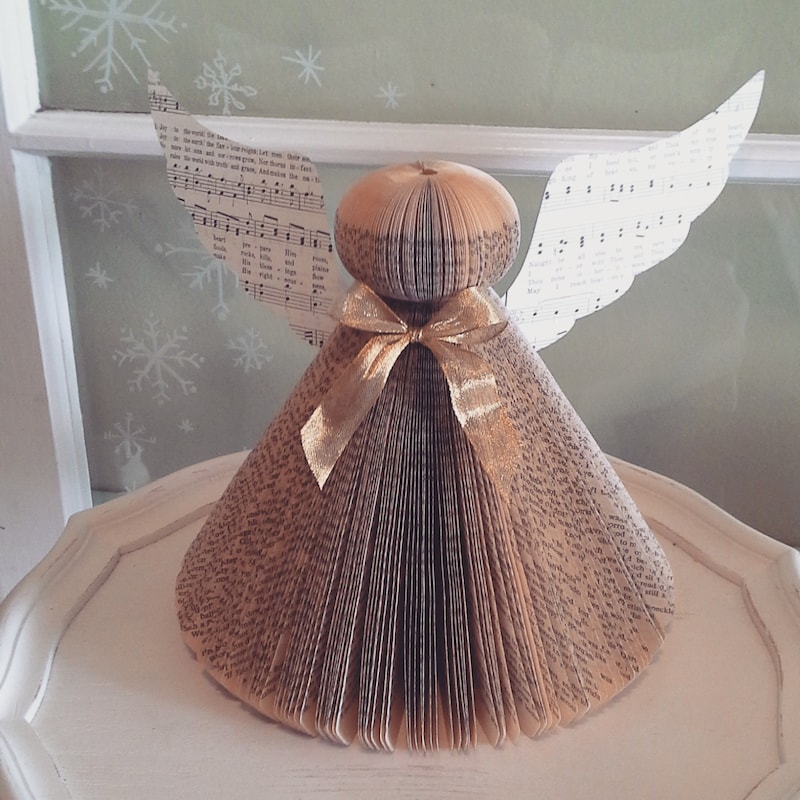 Upcycled Angel - Etsy