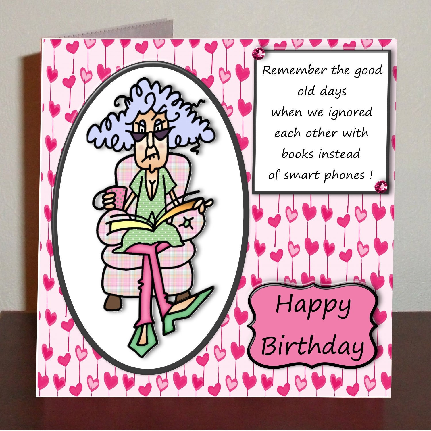 Funny Stella birthday card Good old days | Etsy