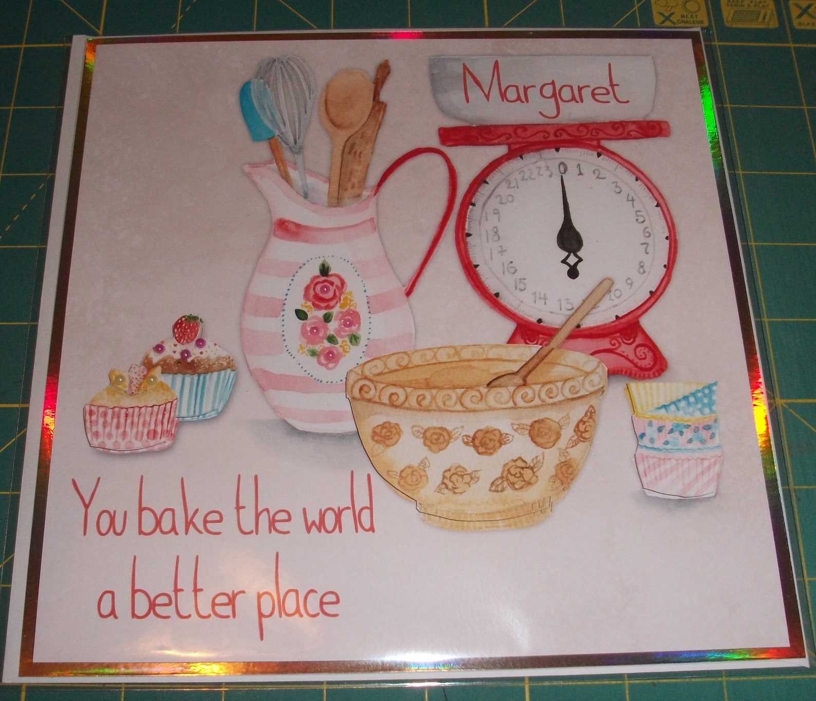 Baker's Greeting Card Cake Card Blank Card Birthday - Etsy UK