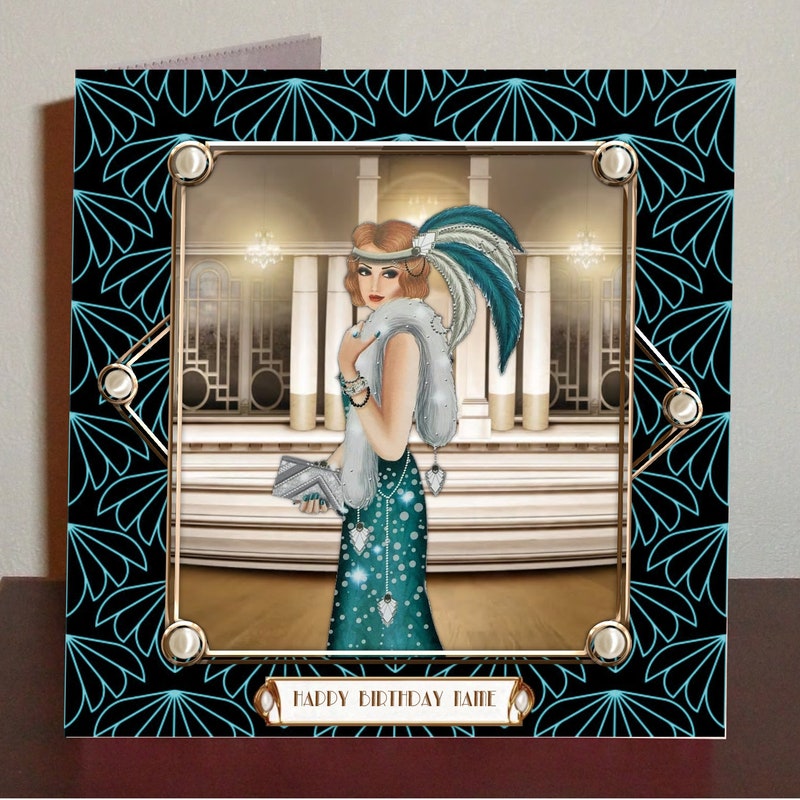 Flapper Art Deco - Etsy