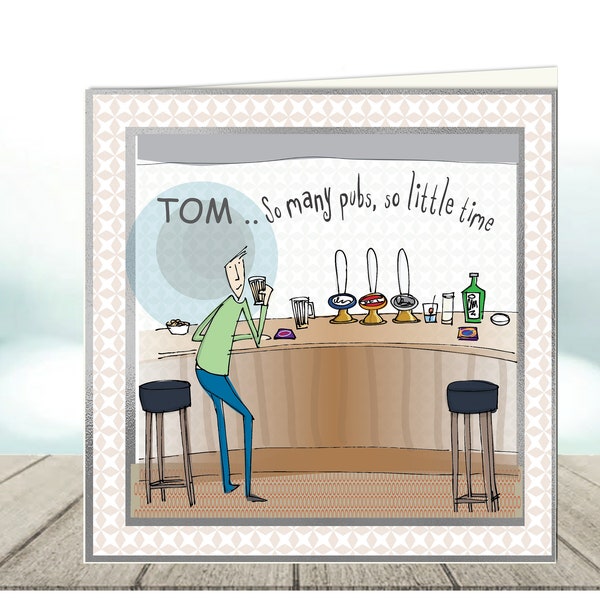 Funny Male Birthday Cards - Etsy UK