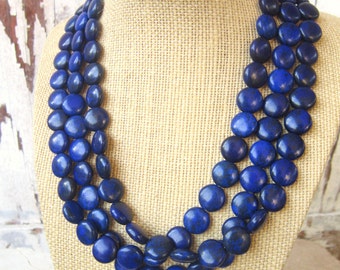 Blue necklaces | Etsy