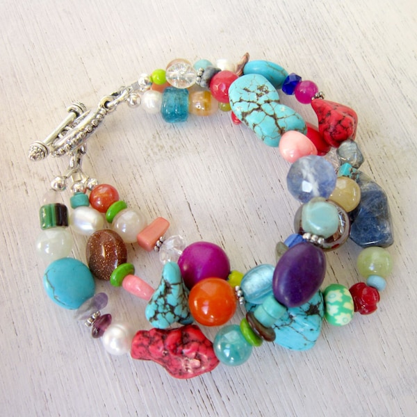 Multi Color Bracelet - Etsy