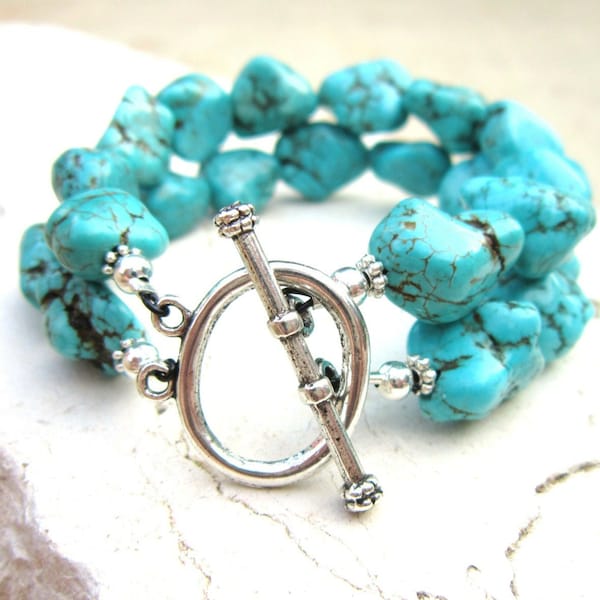 2 Strand Bracelet - Etsy