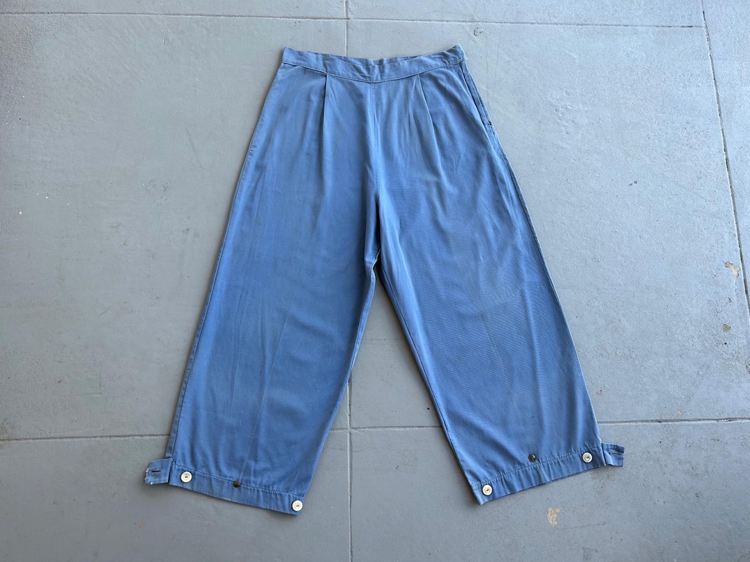 1940s Workwear Pants . Vintage 40s Factory Trousers . 36 Waist - Etsy